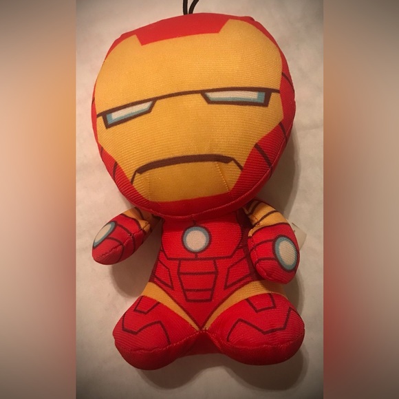 Marvel | Toys | Rare Hard To Find Iron Man Plush Stuffed Toy ...